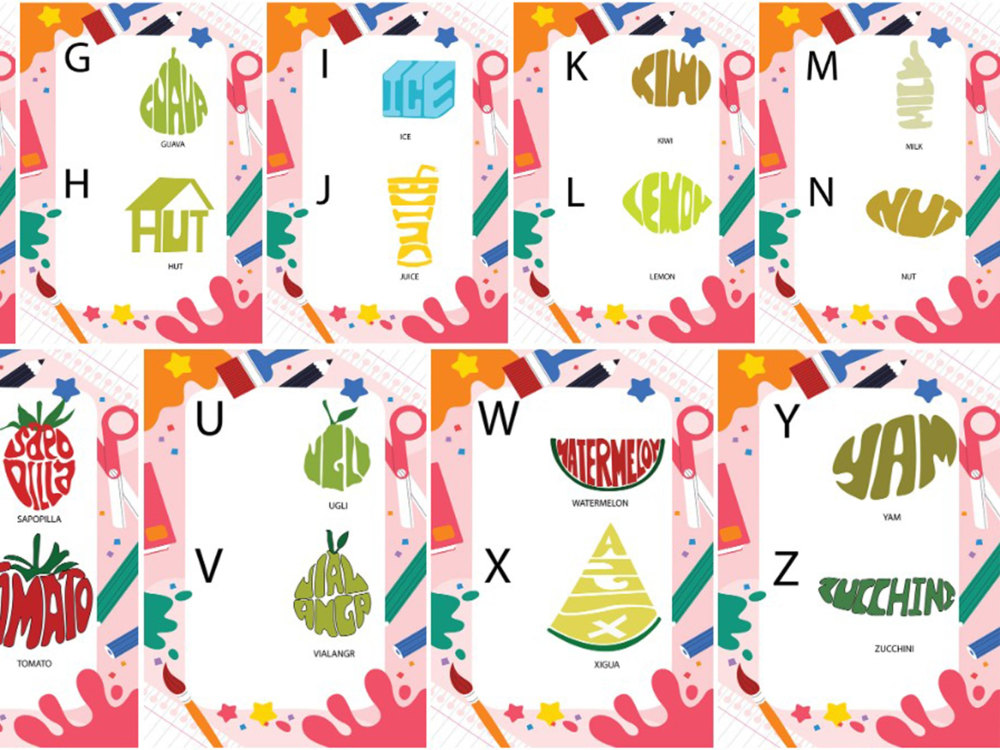 Children Alphabet Book Design with cover page | Upwork