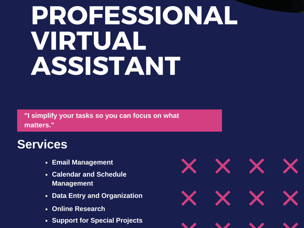 Reliable Virtual Assistant to Streamline Your Tasks. | Upwork