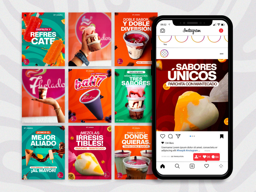 Graphic design and content creation for social media | Upwork