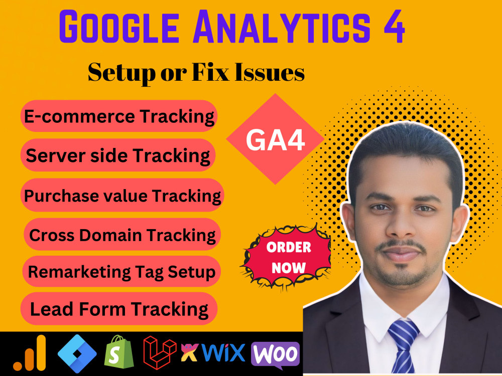 GA4 Conversion Tracking, Google Analytics 4,GA4 Ecommerce Tracking via GTM | Upwork
