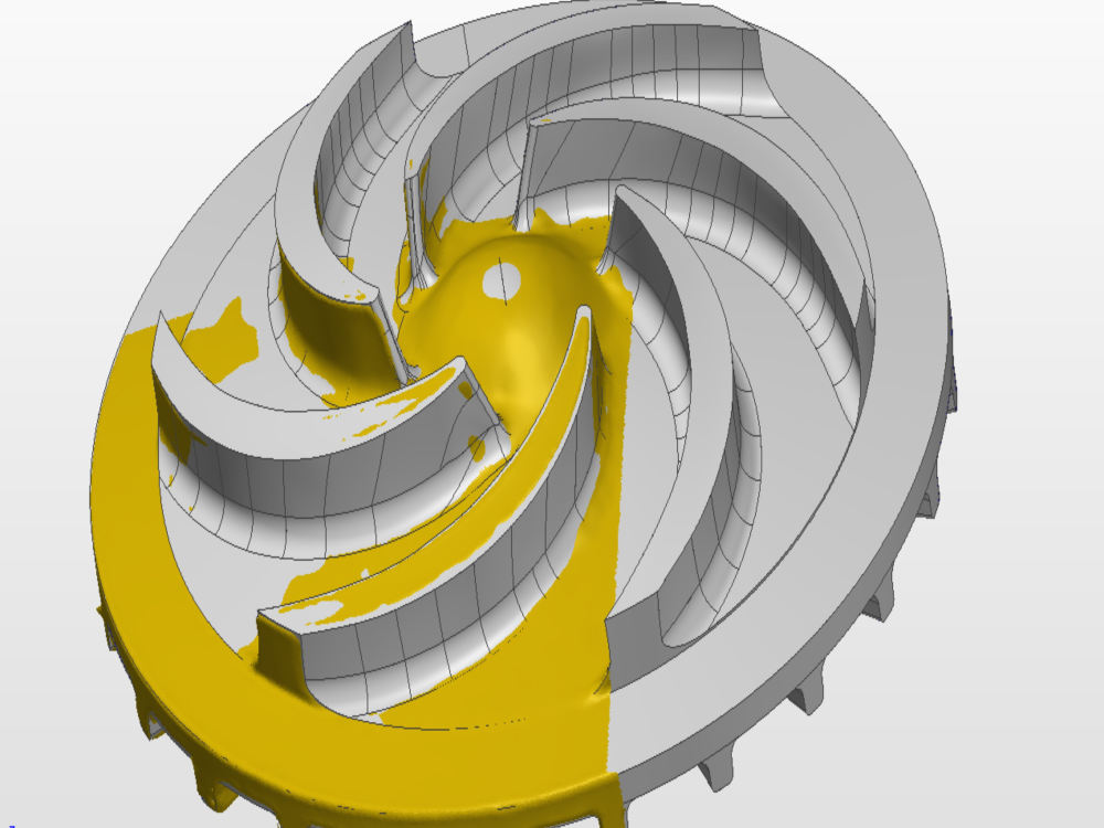 3D Scan converted to 3D CAD Model ; Design X, Inventor, NX, PolyWorks ...