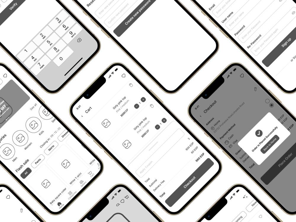 High fidelity designs for mobile app using Figma | Upwork