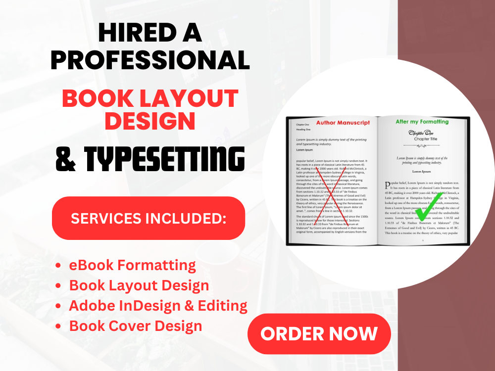 Custom book design for amazon kdp, interior layout design, book ...