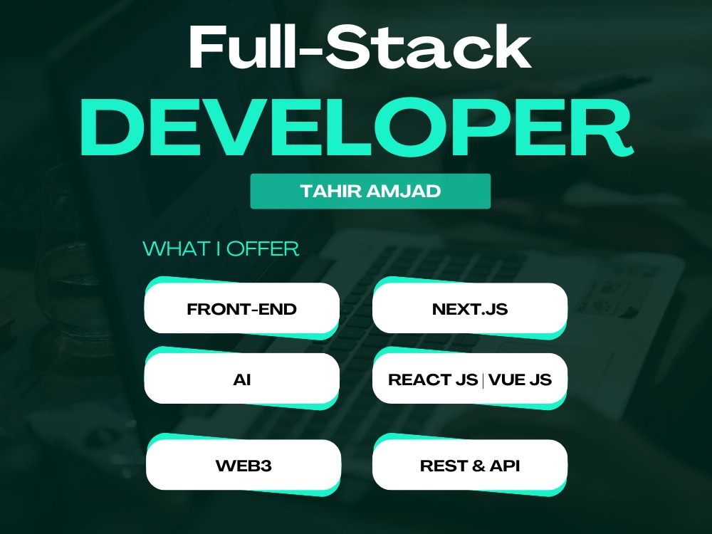 Full Stack Developer,API development, Node.js, React.js, HTML | Upwork