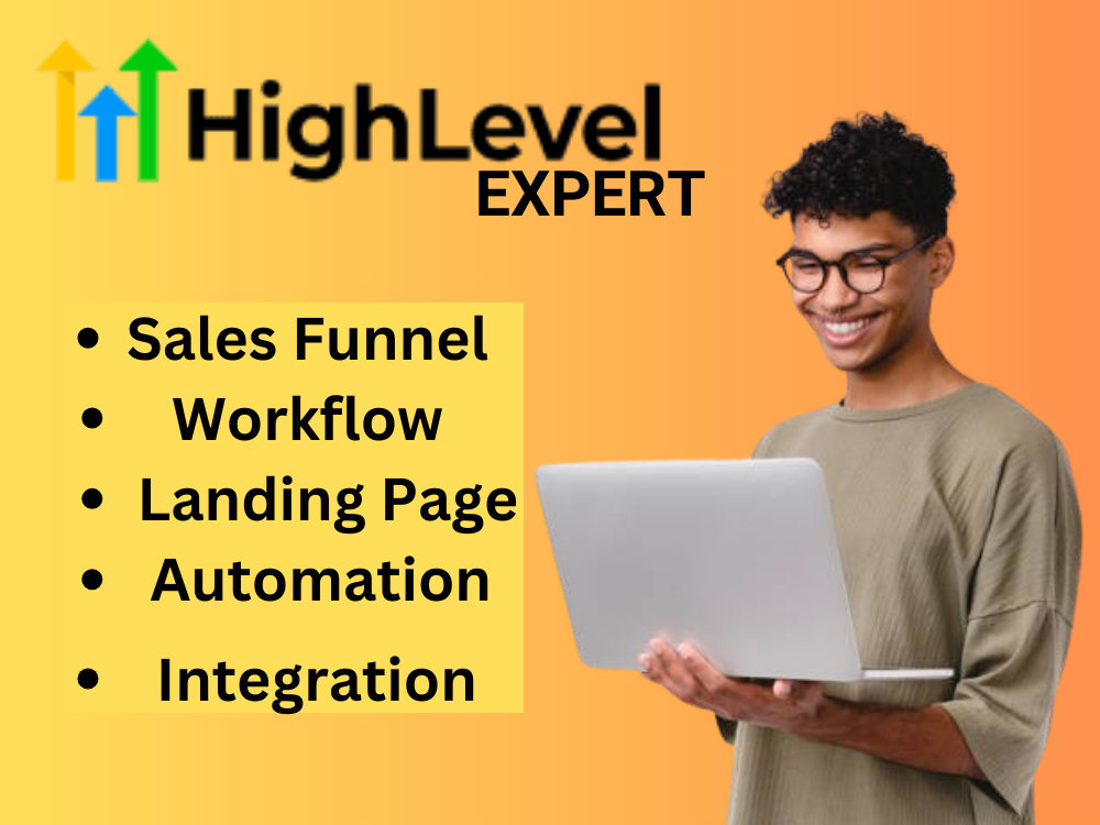 Funnels in gohighlevel and solve any issues in go high level | Upwork