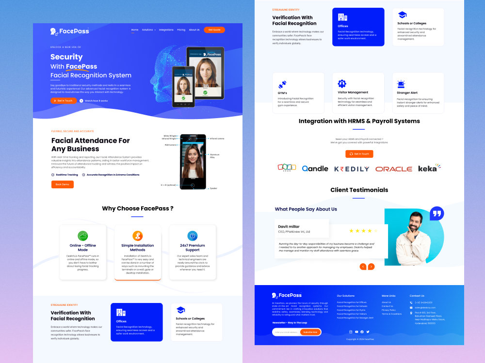 A website, Landing Page, Web Application UI UX design | Upwork