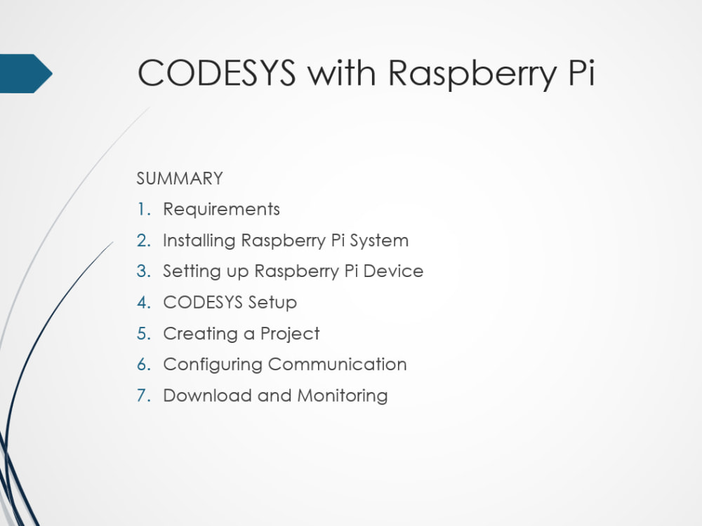 Instructions to install and run CODESYS in Raspberry Pi | Upwork