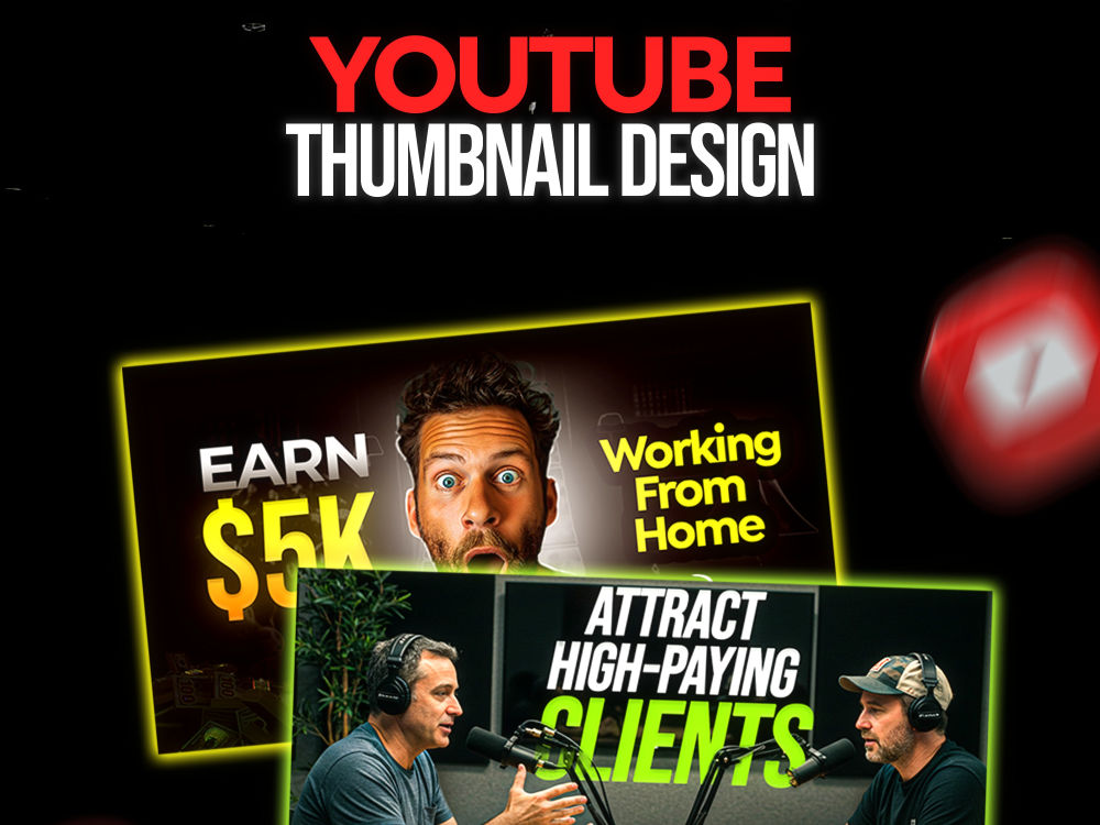 A Professional YouTube Thumbnails with High CTR | Upwork