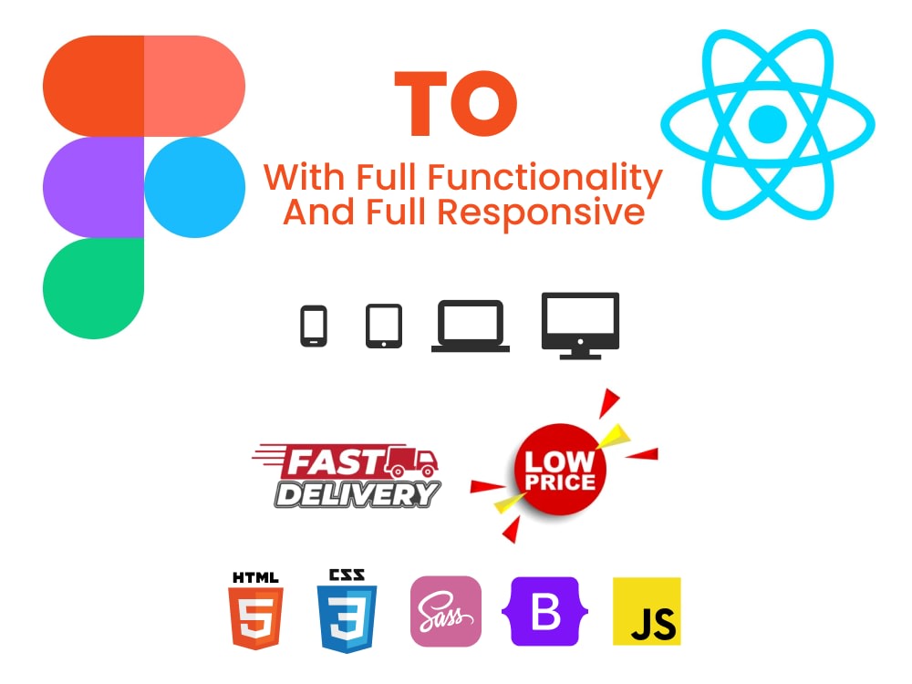 A Professional Figma to React Conversion | UI/UX Focused | Upwork