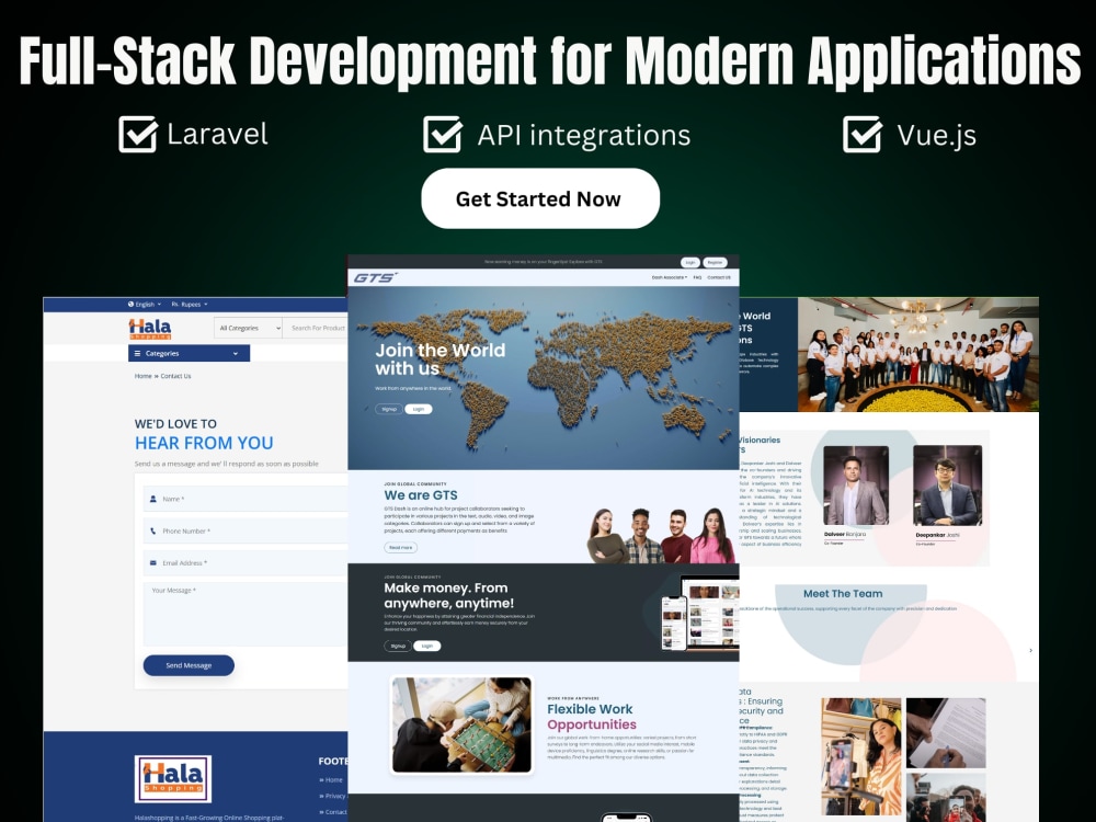 Full-Stack Development for Modern Applications | Upwork