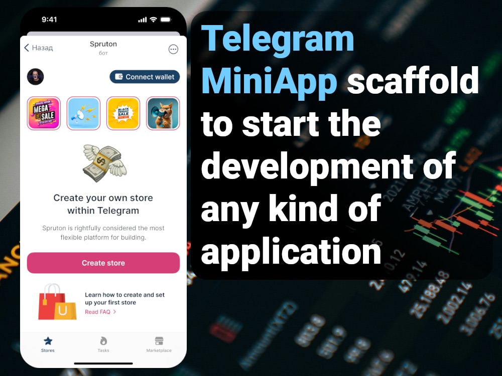 Telegram MiniApp project scaffold | Upwork