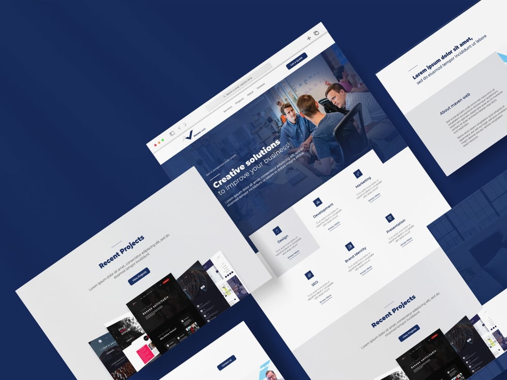 Custom Landing Page Design | Modern, Responsive, and High-Converting | Upwork