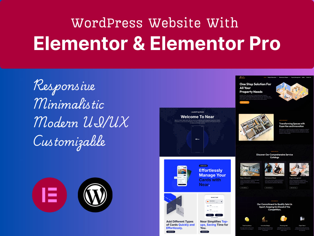 WordPress Elementor Website | Elementor Pro | Elementor Web Designer | Upwork