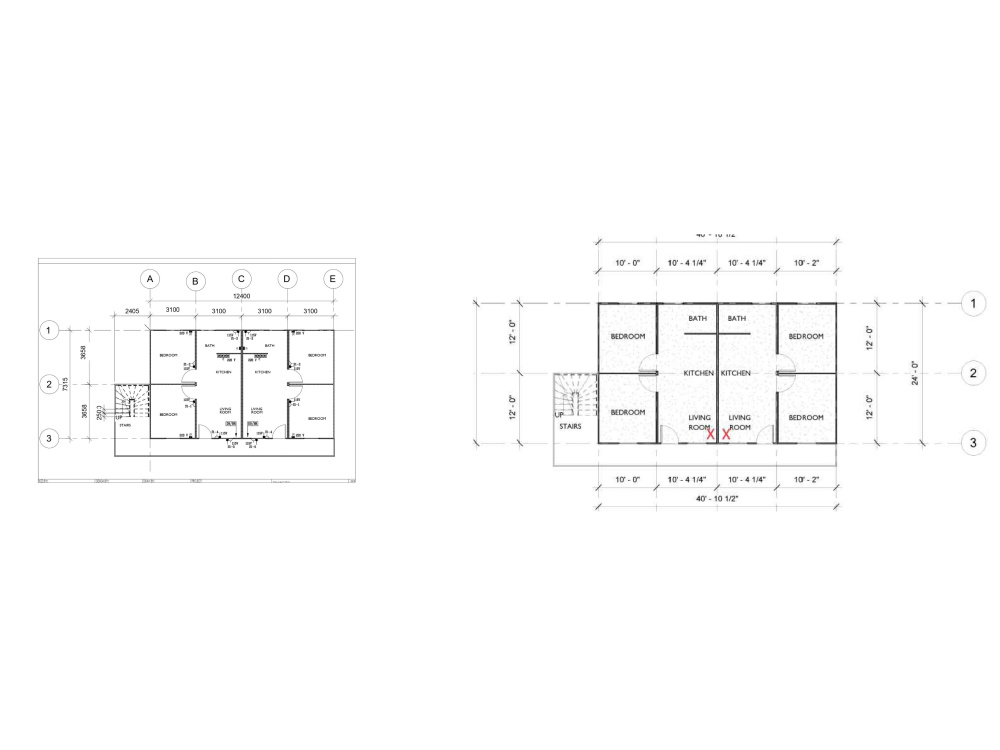 Magnificent conversion rough sketches, pdf, blueprints, in 2d autocad ...
