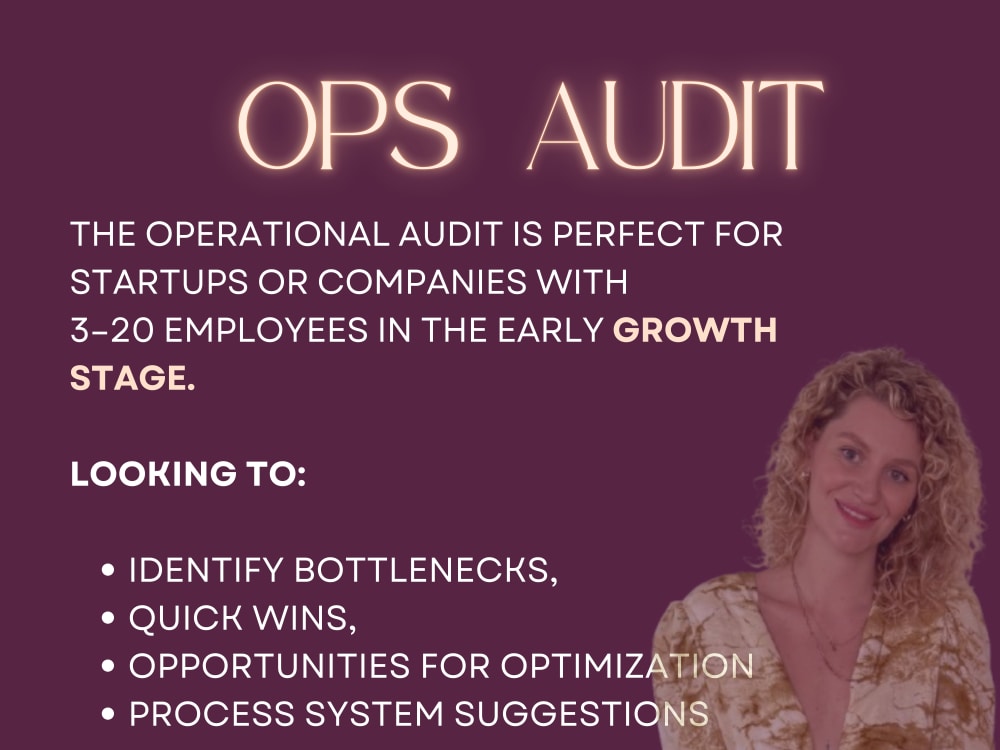 Operations setup for growing Startups | Upwork