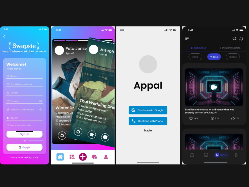 A custom UI/UX Design & Prototype | Upwork