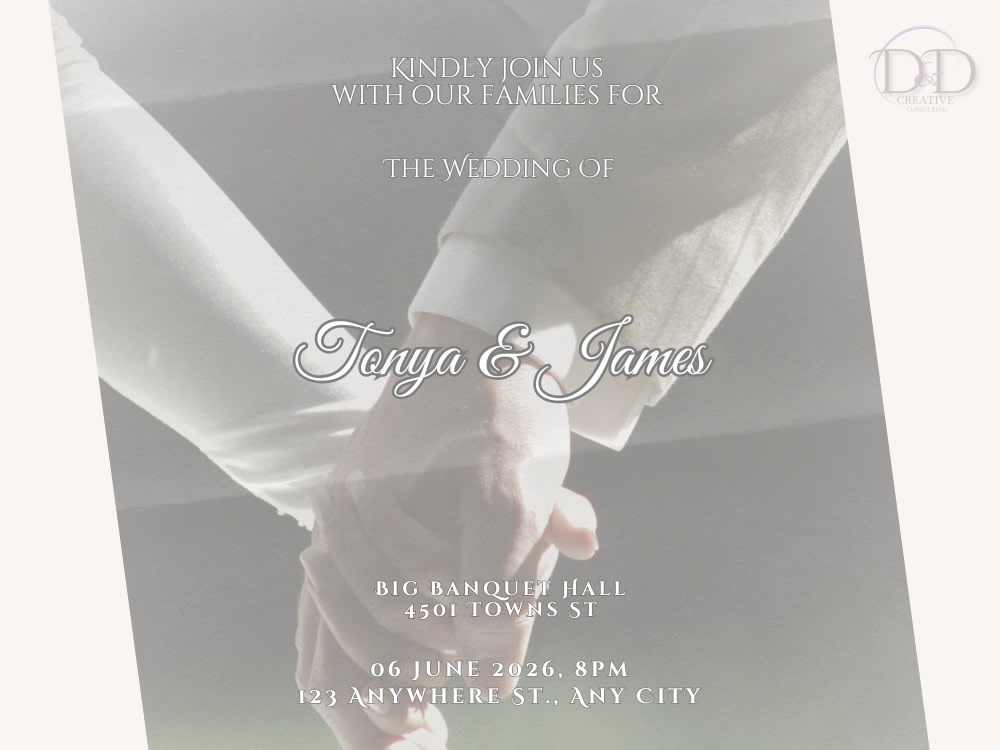 Elegant & Custom Engagement/Wedding Invitation Design Specialist | Upwork