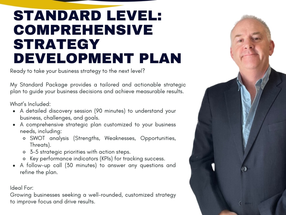 Fully developed business strategy & deployment plan | Upwork