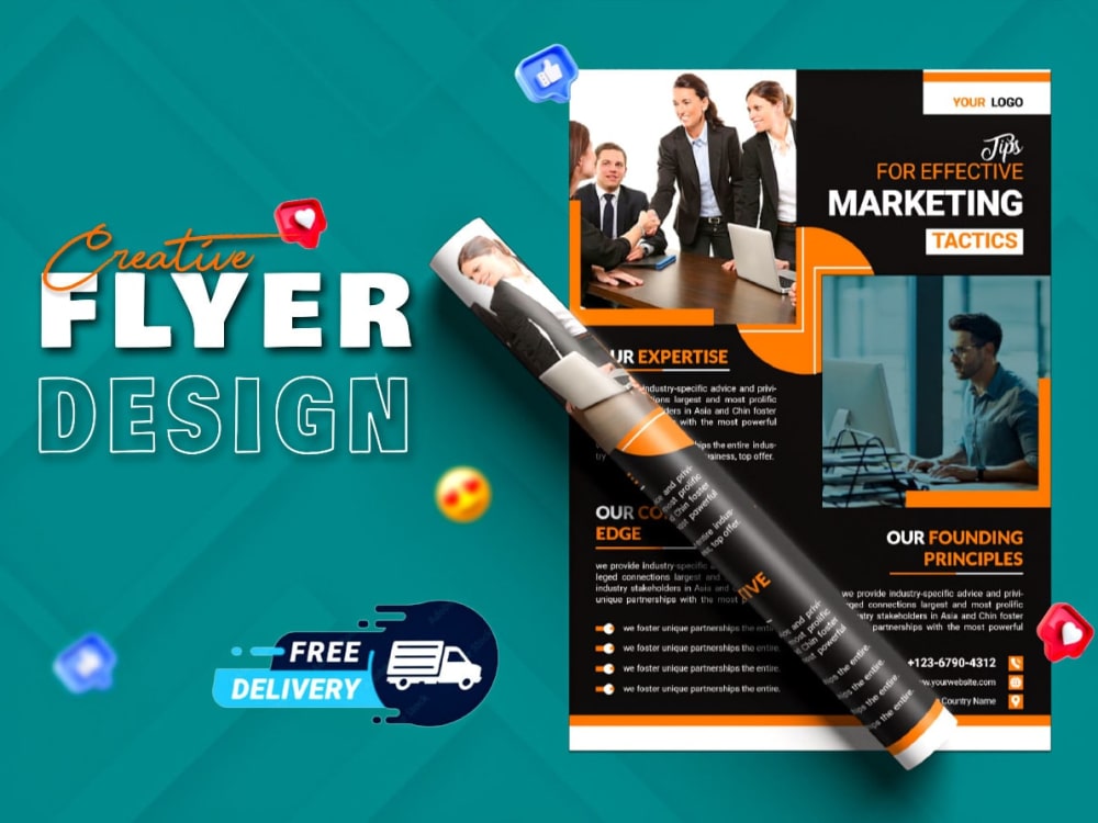 Professional flyer template and poster designs. | Upwork