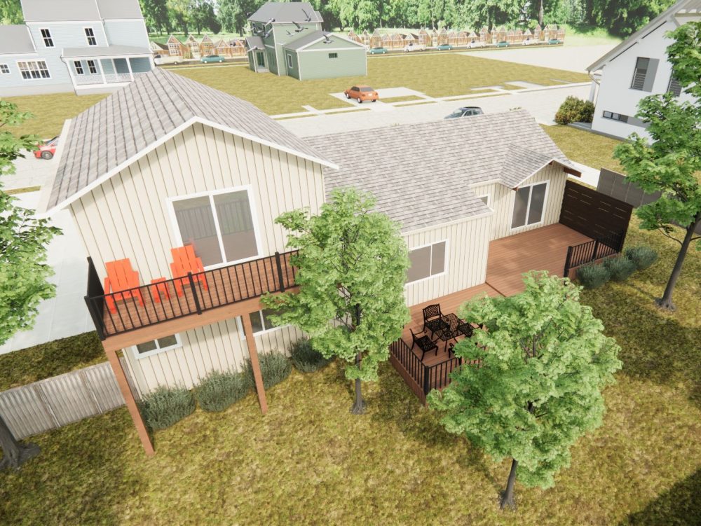 Deck, Cover Deck, pergola or Screen Porch Permit Drawings Set for ...
