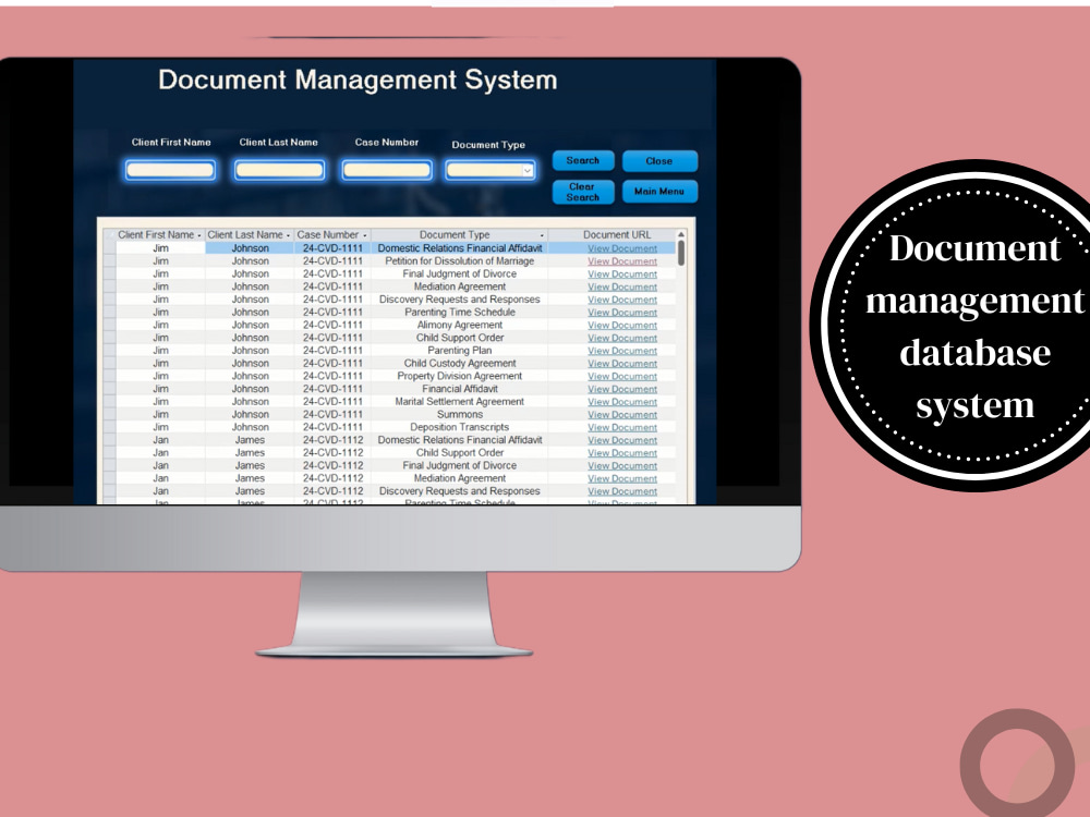 Process Automation with a Custom Microsoft Access Database | Upwork