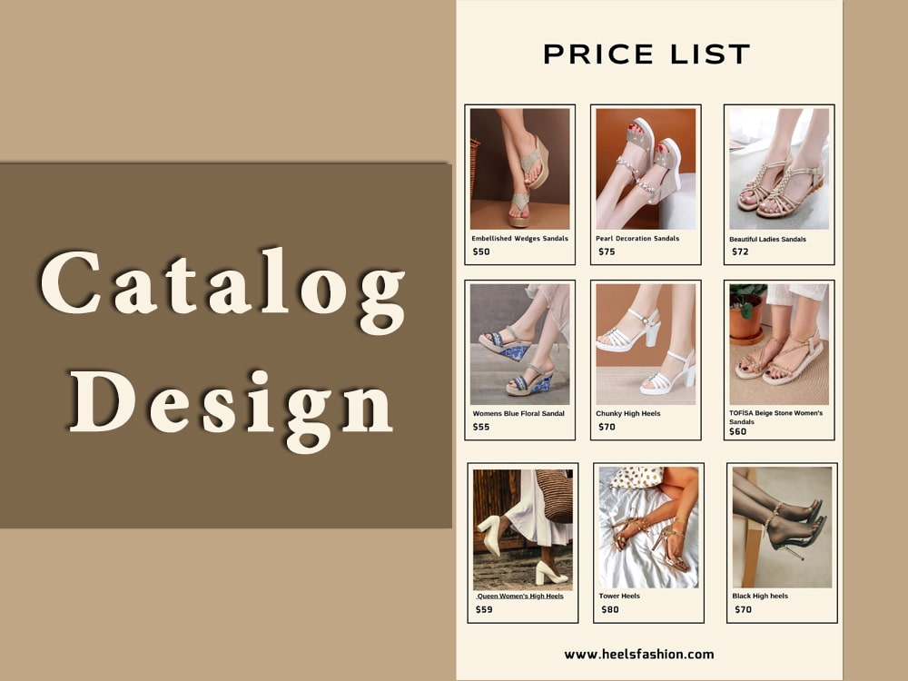 Product catalog design, Lookbook, Sell sheet, Line sheet, catalog ...