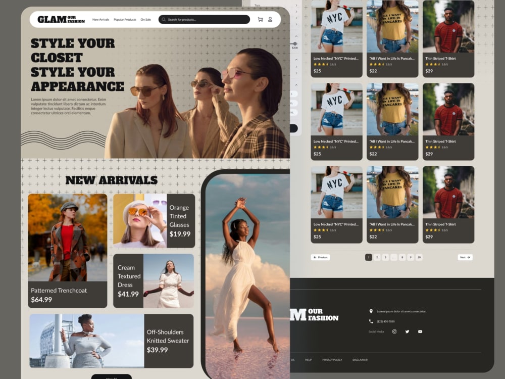 A UI Design Mockups and Prototypes for Your Project | Upwork