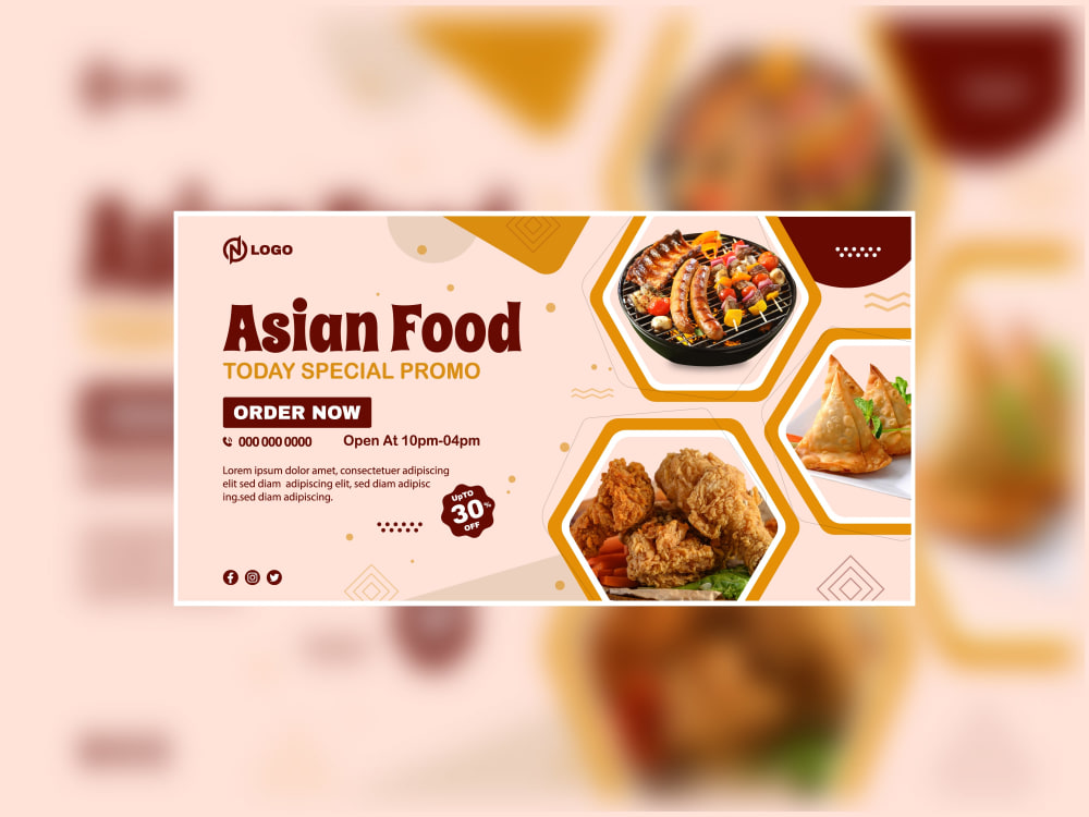 Creative & professional poster design for social media and your ...