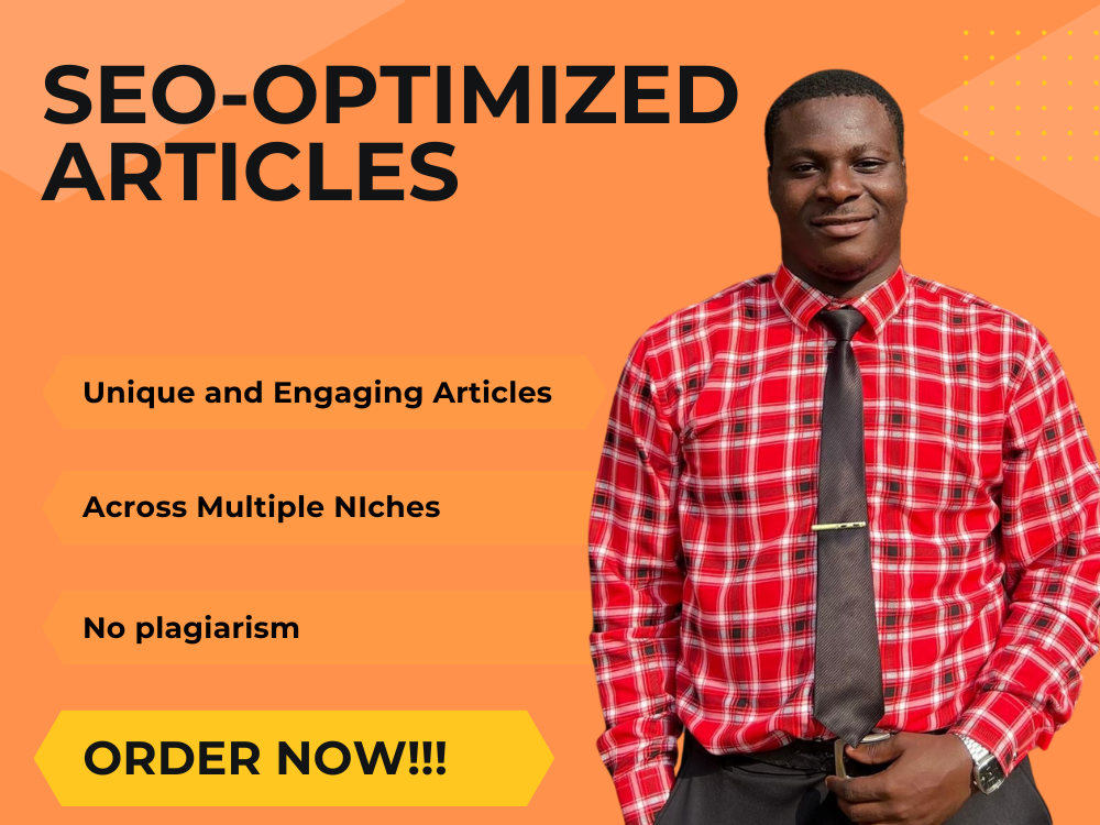 100% unique and SEO-optimized articles in 24hrs+ | Upwork