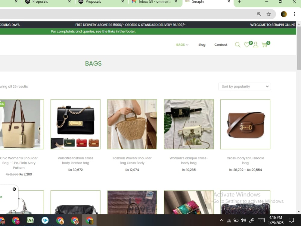 Woo commerce WordPress Website inspired by top ecommerce platforms (Amazon) | Upwork