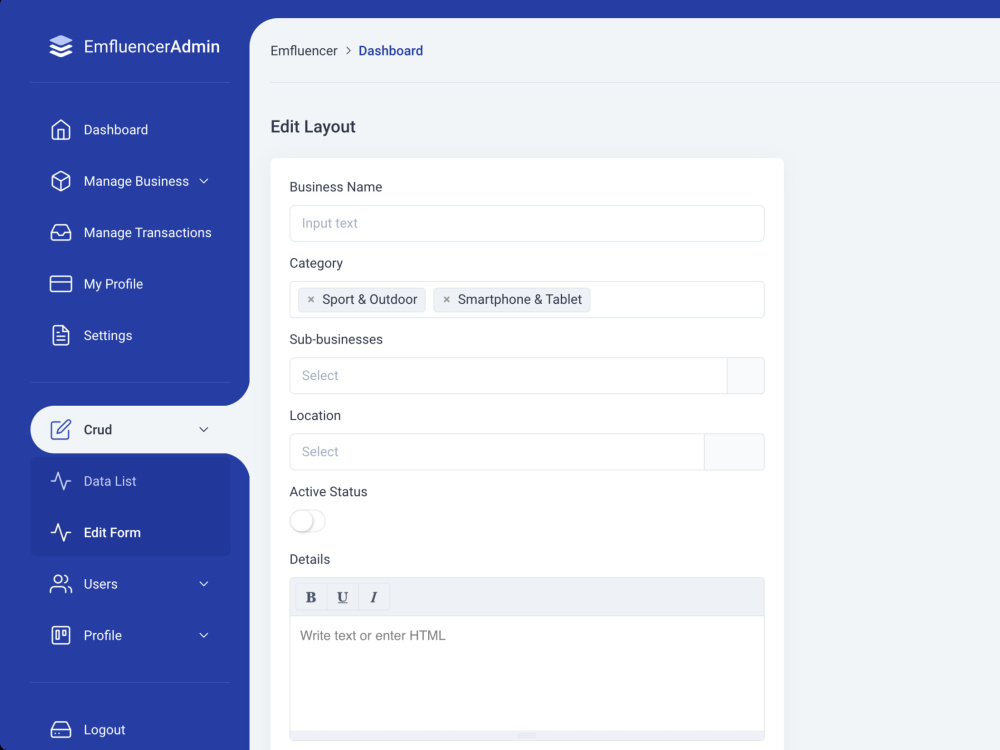 Web app | React developer | React JS | Upwork