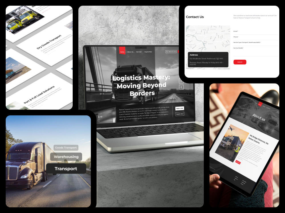 Modern & Responsive Website/Landing Page Design | UI/UX Focus | Upwork