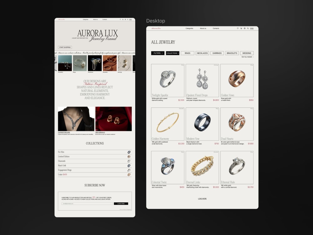 A premium Website Landing Page, UX/UI Design, Web Development | Upwork