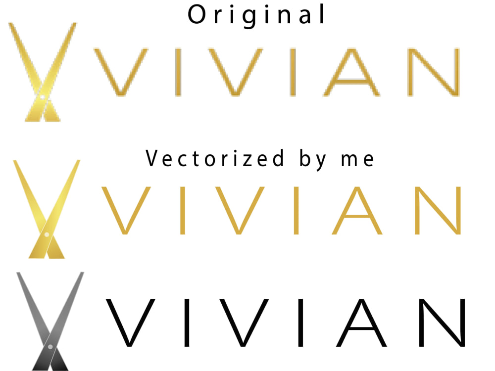 Vector tracing / vectorization your logos | Upwork