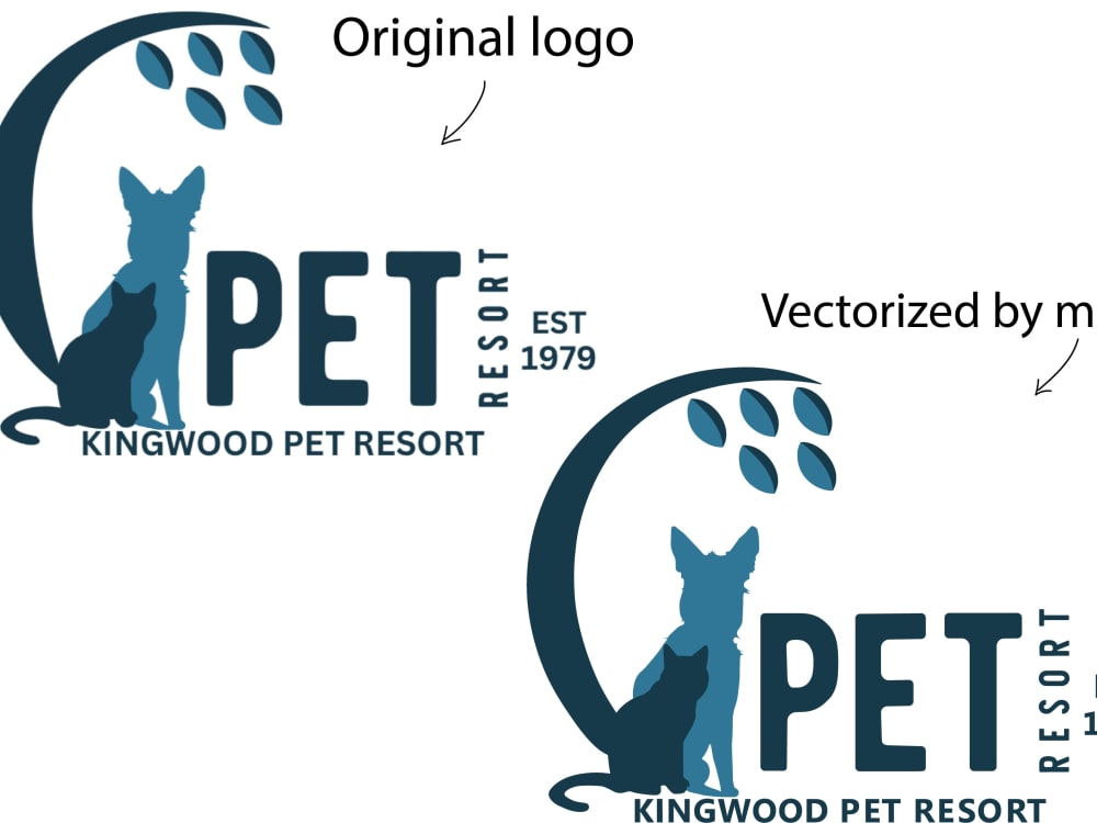 Vector tracing / vectorization your logos | Upwork