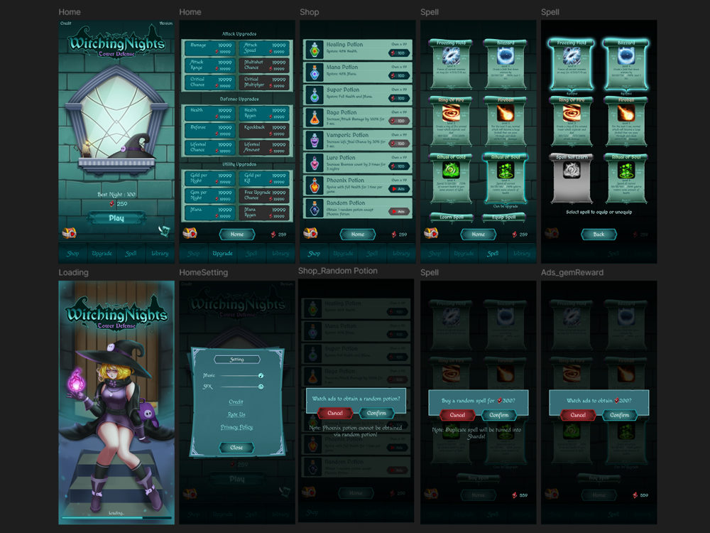 A project fitting awesome game art assets and UI graphics. | Upwork