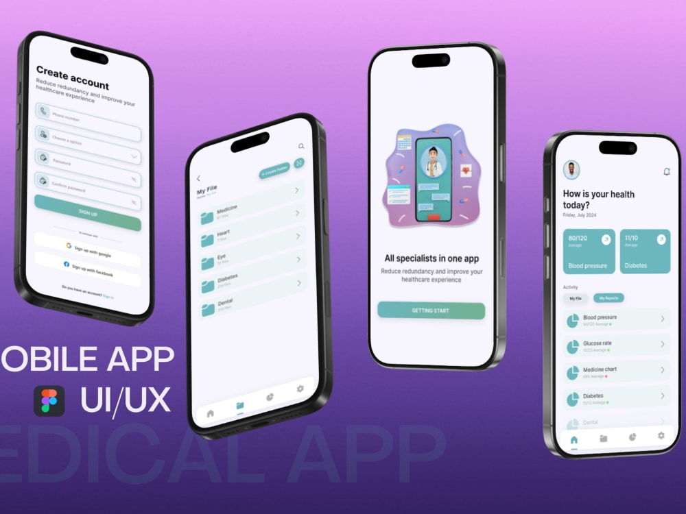 Mobile App Design UI UX, App Design/Mobile App Designer/UI UX Designer ...