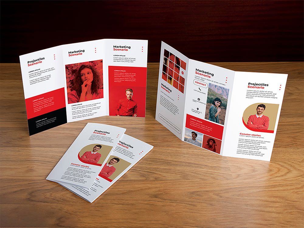 Custom Trifold Brochure Design | Upwork