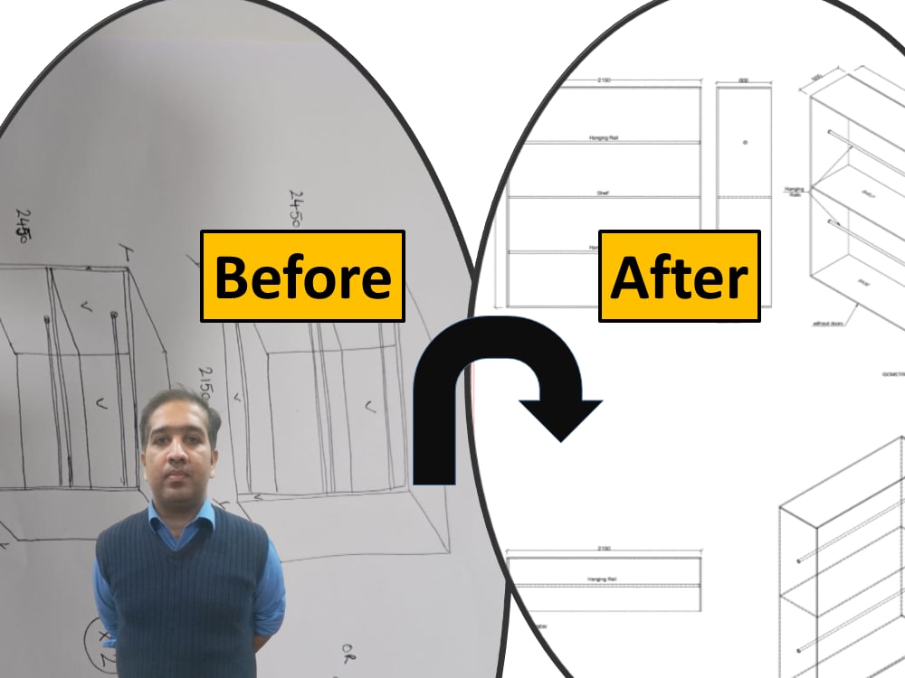 Help in tracing or recreating images or pdfs in Autocad or A CAD 2025 ...