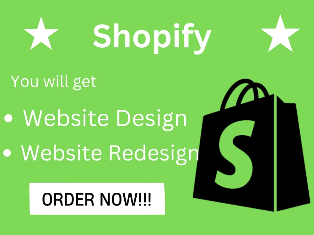 An attractive Shopify website design and redesign | Upwork