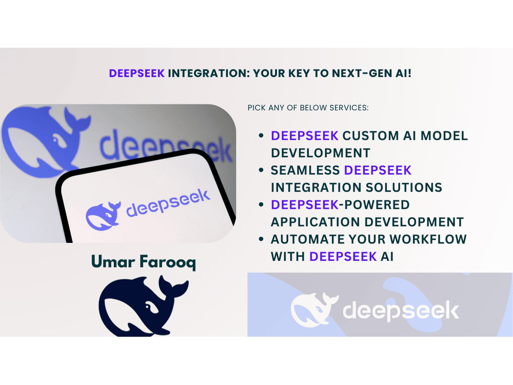 DeepSeek Integration Solutions and End-to-End AI Development | Upwork