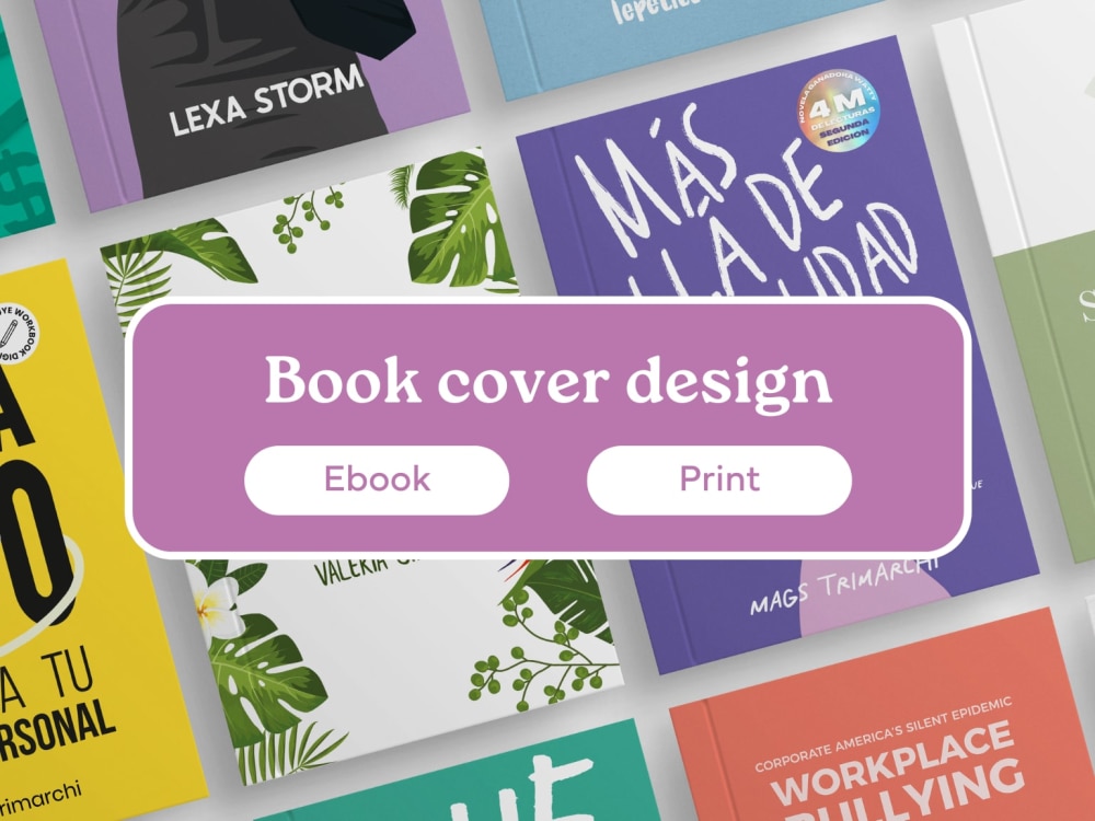 An eye-catching cover for your book | Upwork