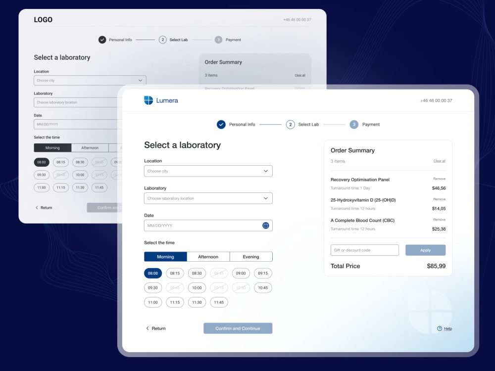 Lead-Optimized UX/UI Wireframes for Higher Conversion | Website design ...
