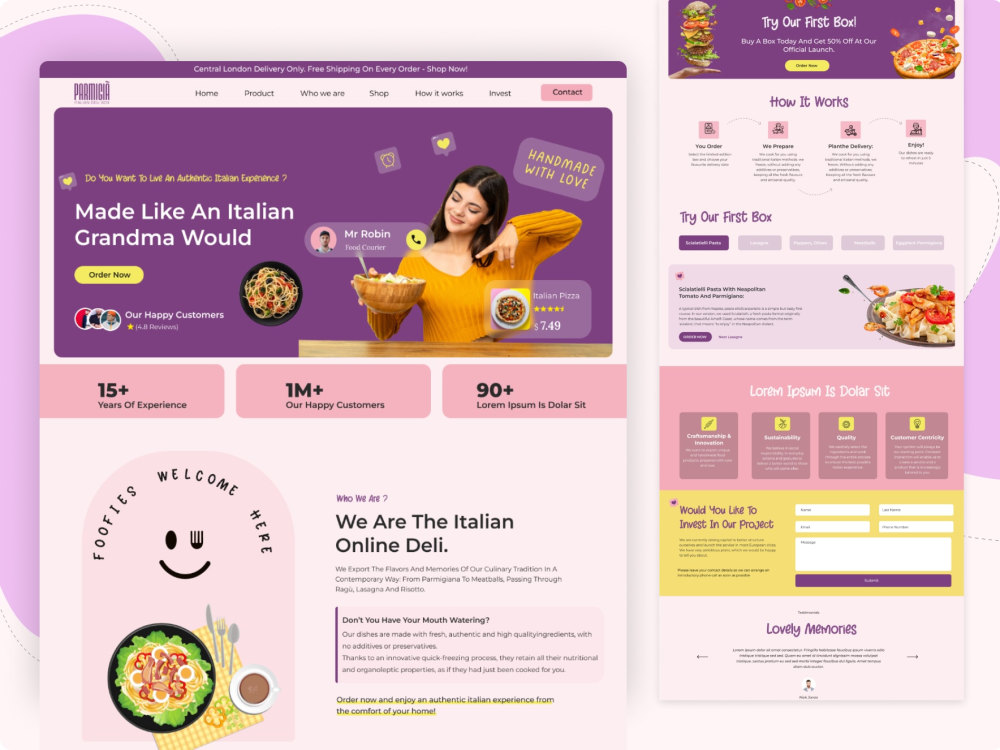 Modern Landing Page Design | UI/UX | Landing Page Design that Converts ...