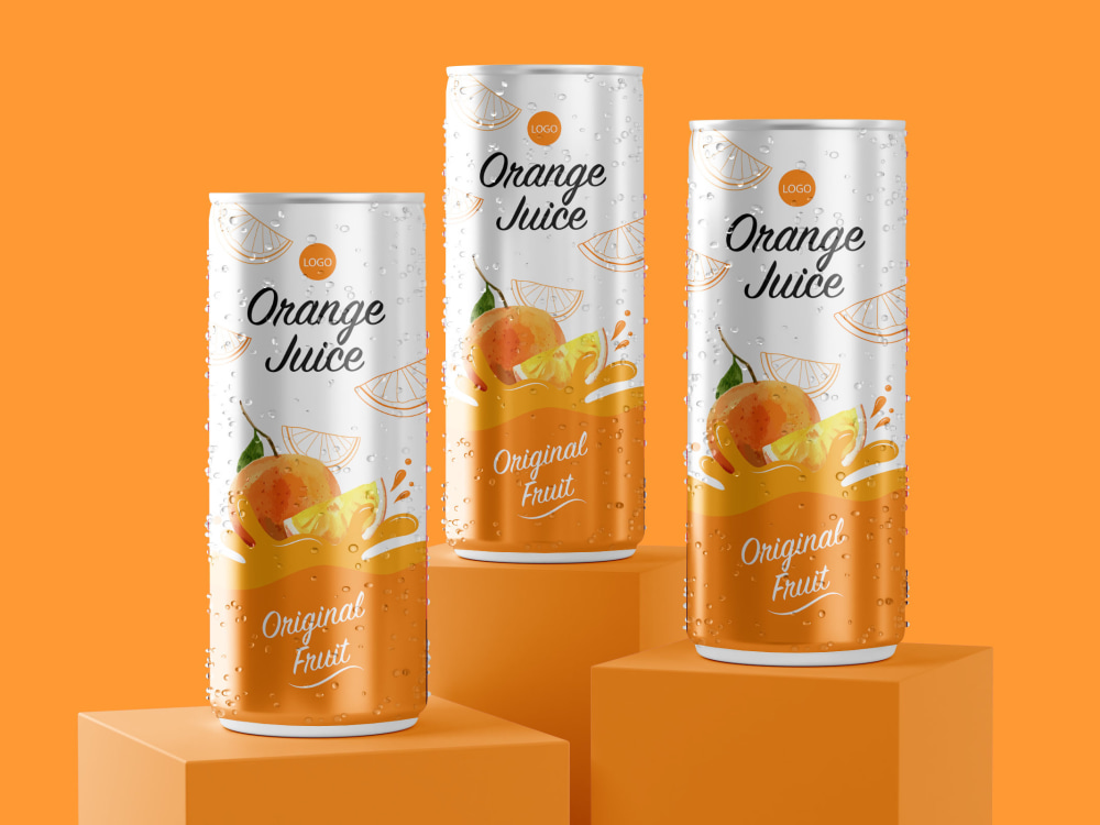 Creative energy drink, beer, beverage, soda can label design | Upwork