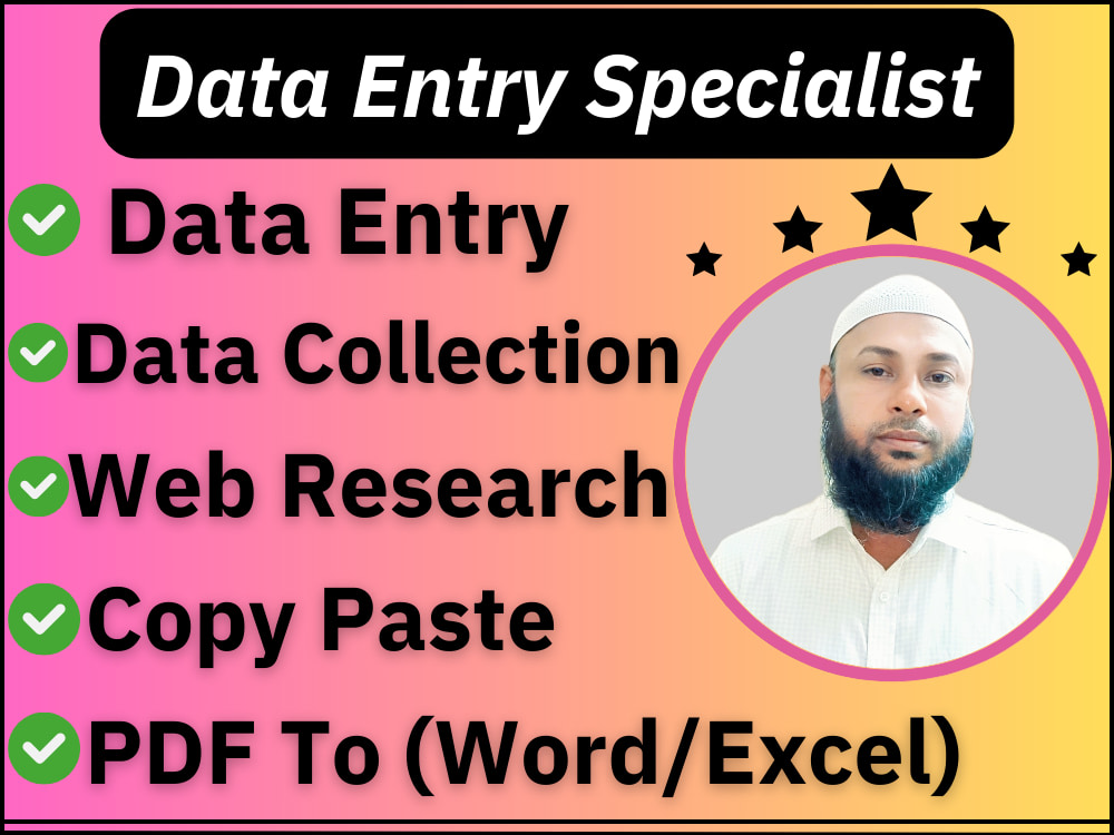 Expert Data Entry Specialist. | Upwork