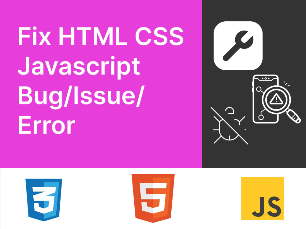 Expert in Fixing Bugs/Errors in HTML, CSS, ReactJS, and NextJS | Upwork