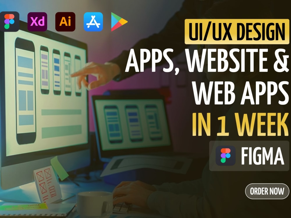 A fantastic website, app, landing page design in figma | Upwork