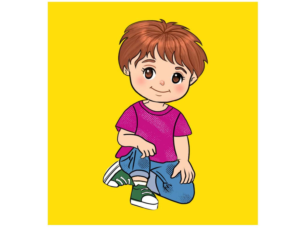 A cute human cartoon character design/ Illustration | Upwork