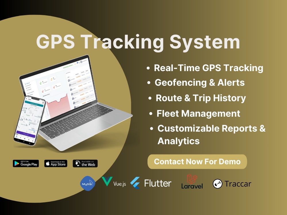 GPS Tracking system using traccar with laravel and vue.js | Upwork